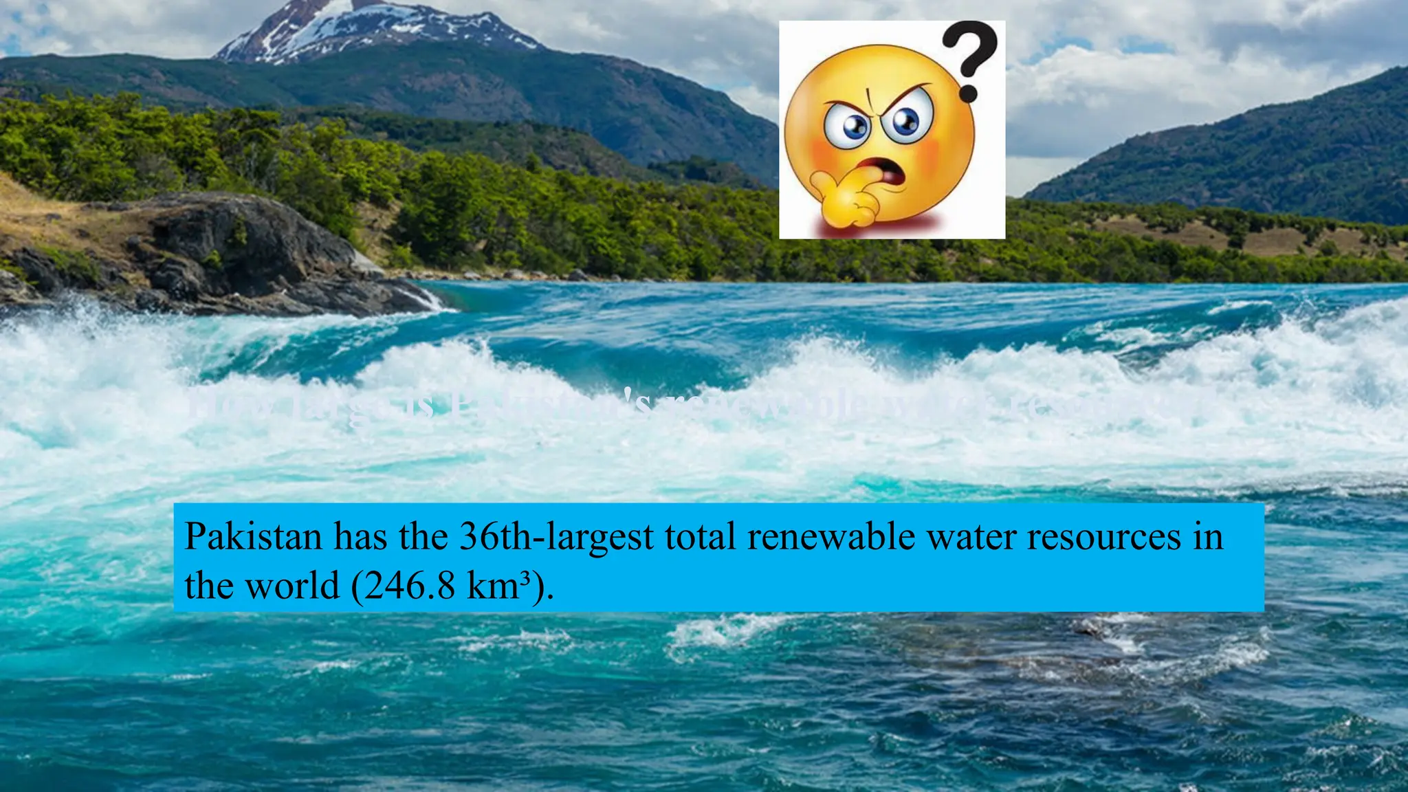 WF Studies; Water resources of Pakistan.pptx