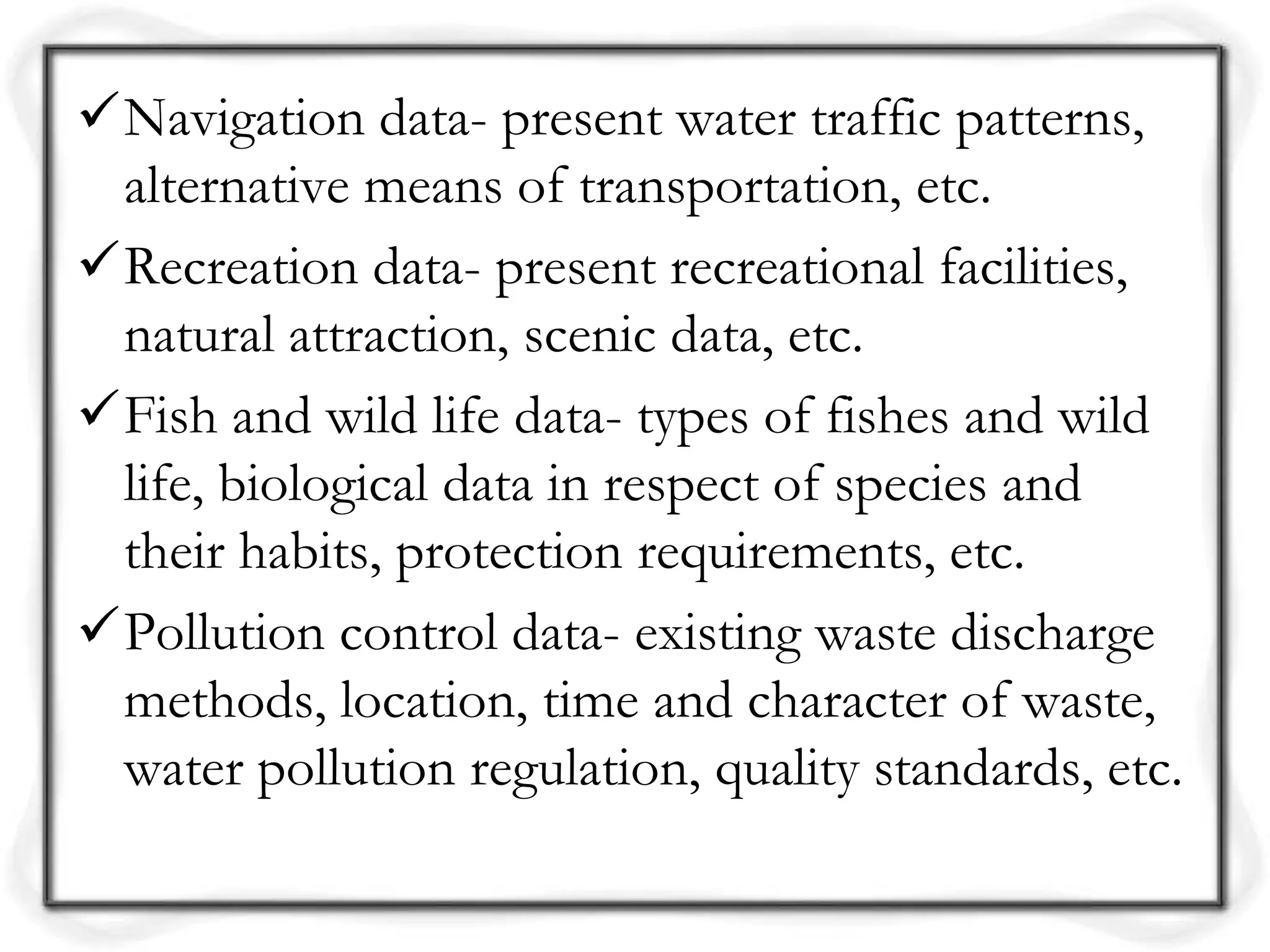 Water resources planning and development m5 | PPTX