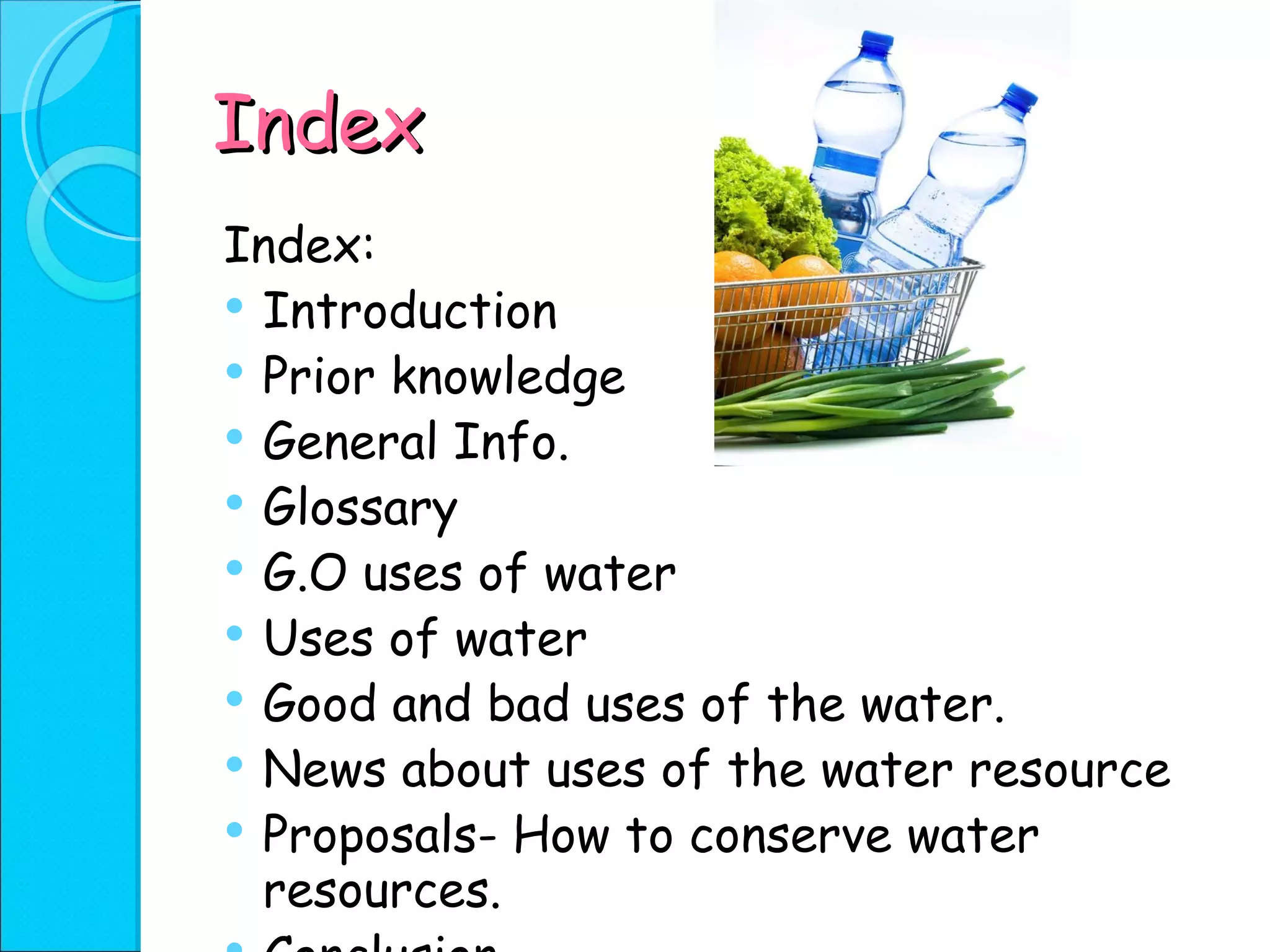 Water Resources Power Point Presentation | PPT
