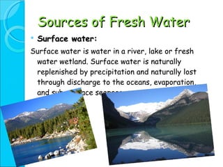 Water Resources Power Point Presentation | PPT