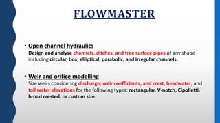 Hydrology and Water resources software | PPTX