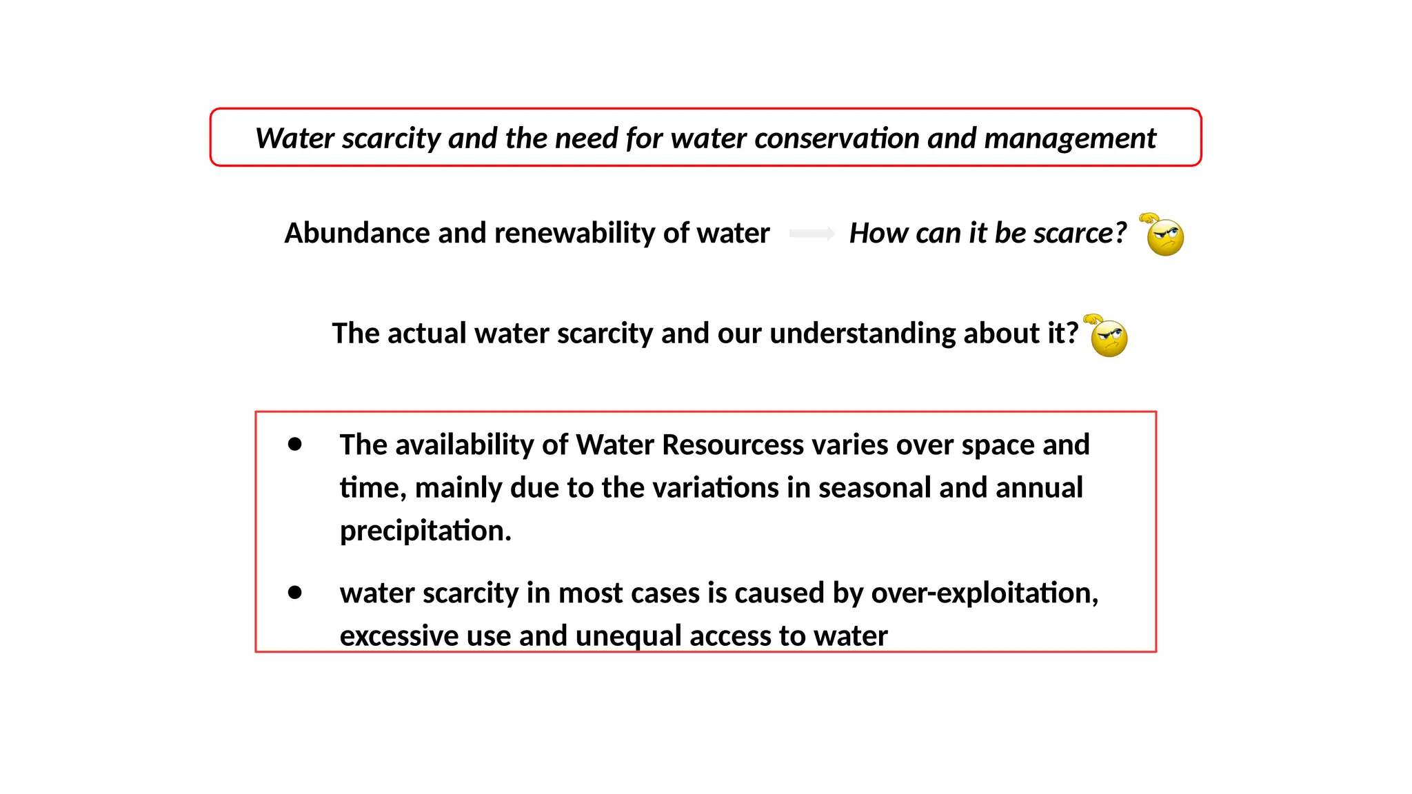 ppt on water resources for class x, geography | PPTX