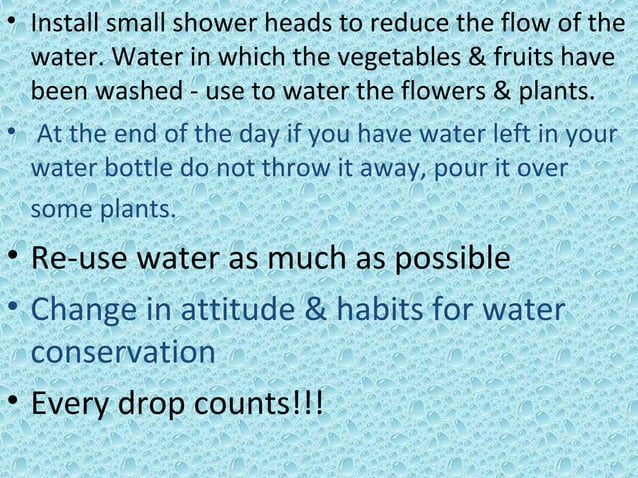 slides on Water resourses | PPT | Chemistry | Science