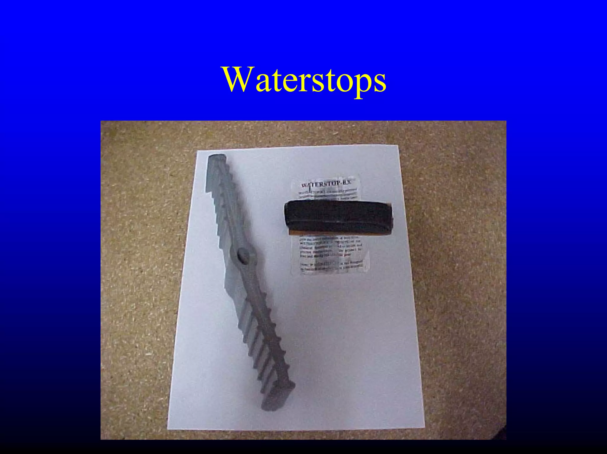 Water retaining structures quick guide | PDF