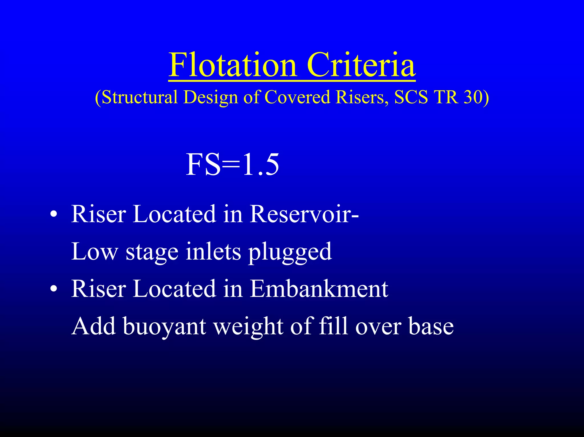 Water retaining structures quick guide | PDF