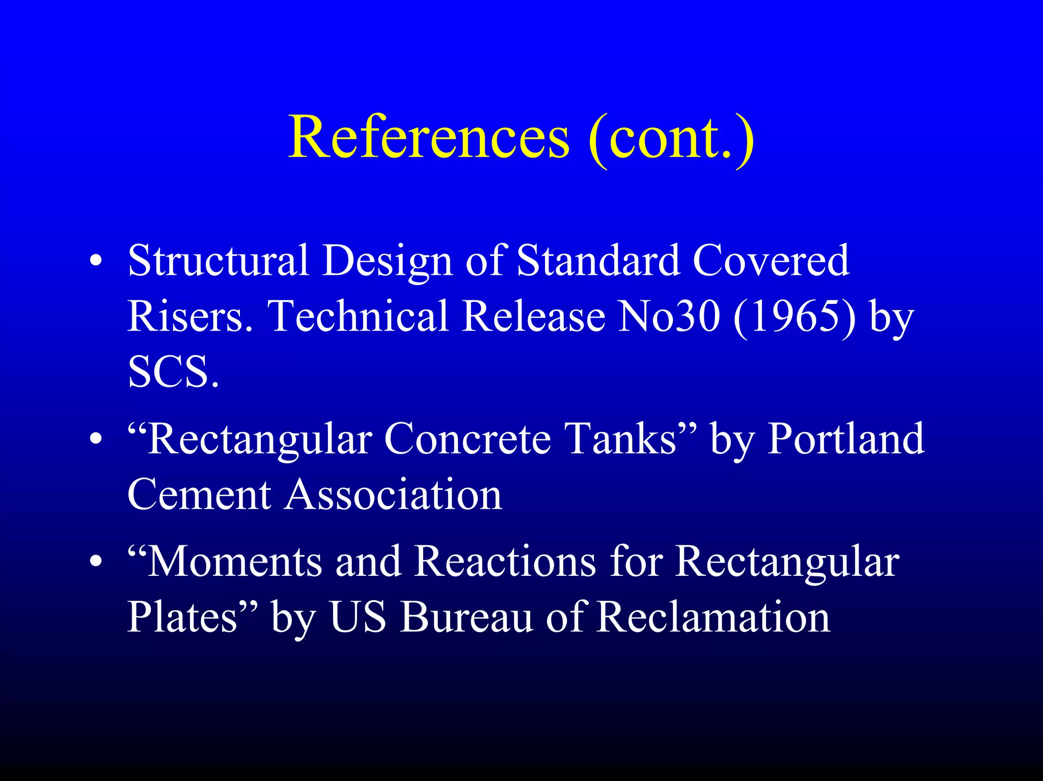 Water retaining structures quick guide | PDF