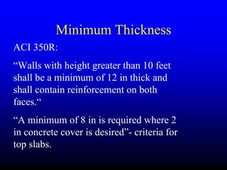 Water retaining structures quick guide | PDF