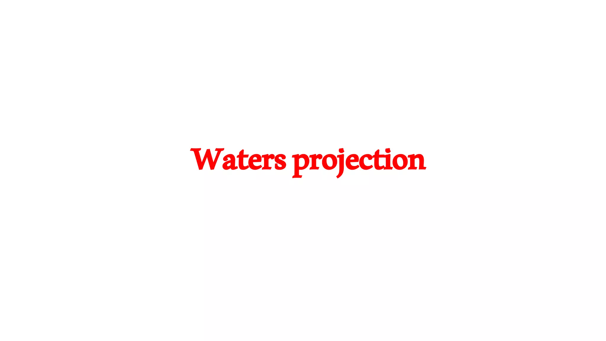 Waters projection | PPTX