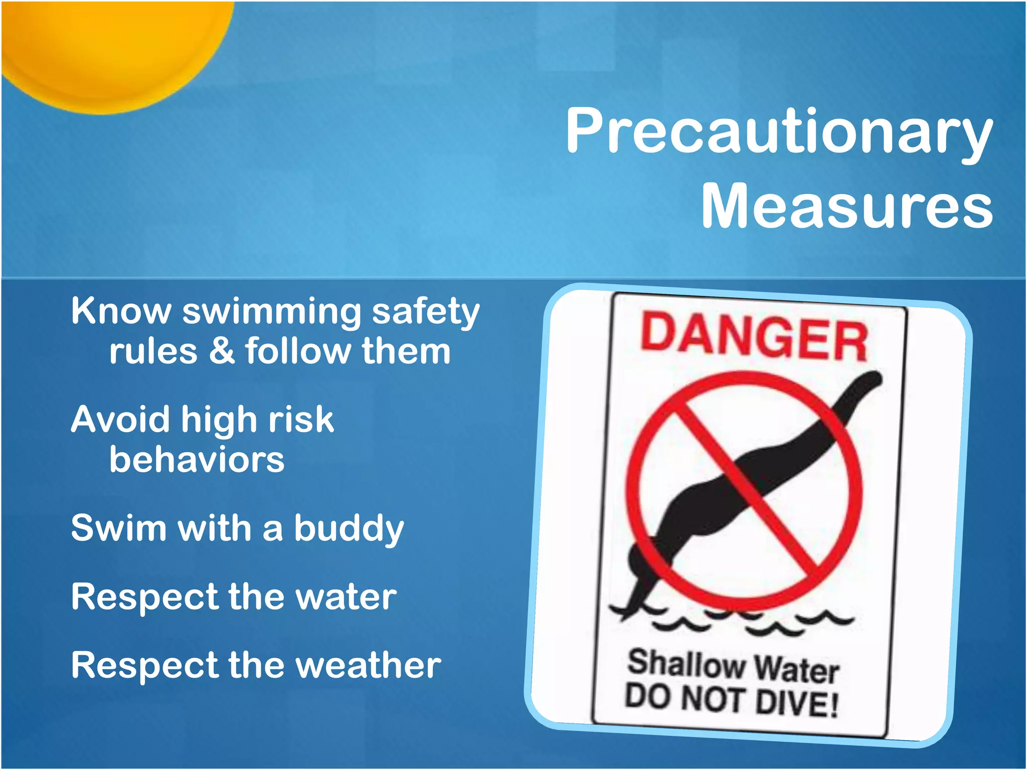 Water safety | PPTX