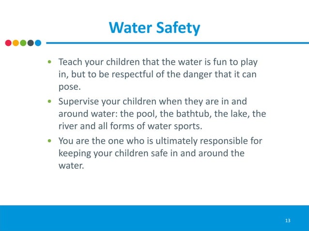 Water safety powerpoint | PPTX