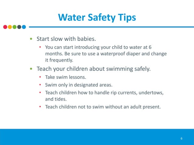 Water safety powerpoint | PPTX
