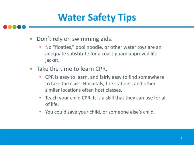 Water safety powerpoint | PPTX