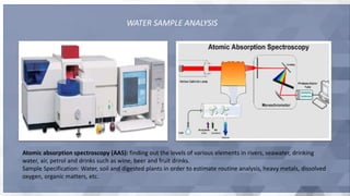 Water Sampling and analysis instruments | PPTX