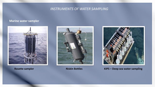 Water Sampling and analysis instruments | PPTX