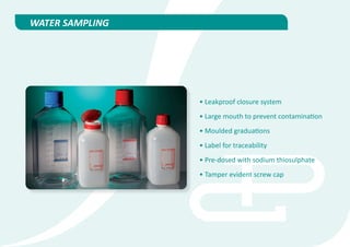 Water Sampling | PDF | Manufacturing Industry | Industries