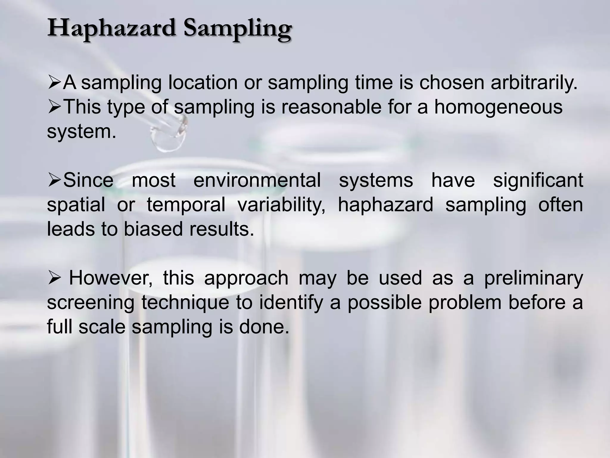 Water sampling , procedure, purpose , techniques and equipments | PPTX