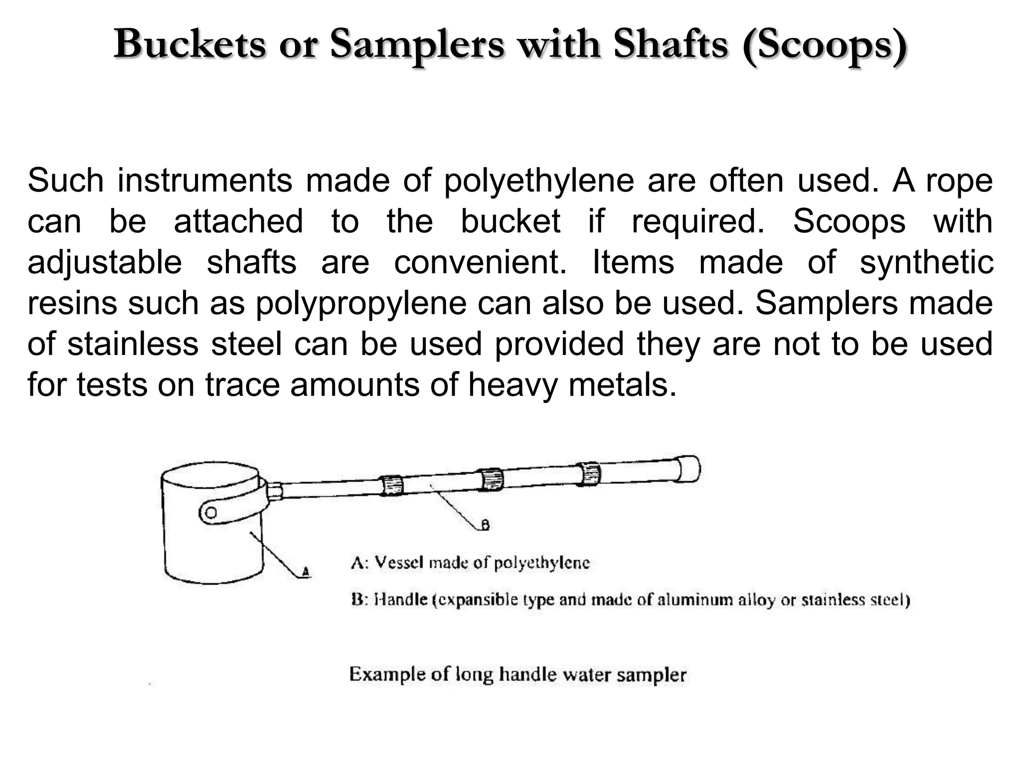 Water sampling , procedure, purpose , techniques and equipments | PPTX
