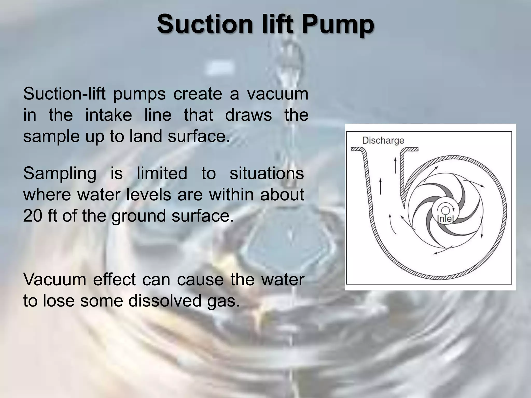 Water sampling , procedure, purpose , techniques and equipments | PPTX