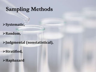 Water sampling , procedure, purpose , techniques and equipments | PPTX