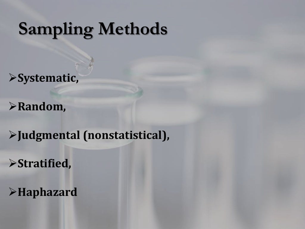 Water Sampling Procedure Purpose Techniques And Equipments