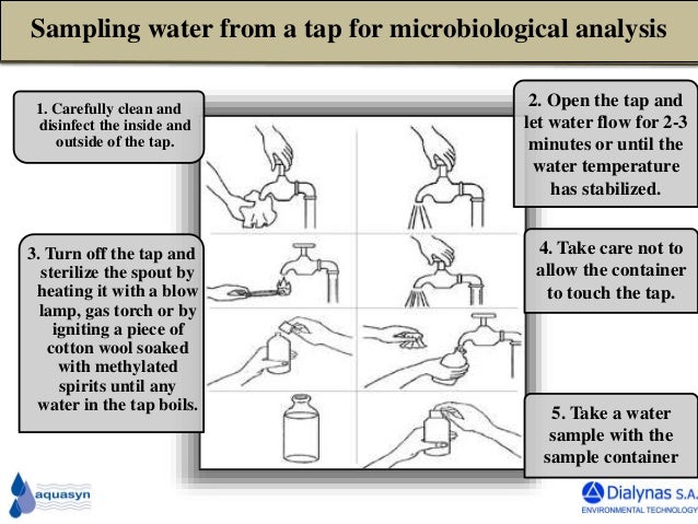 Water sampling for technical people