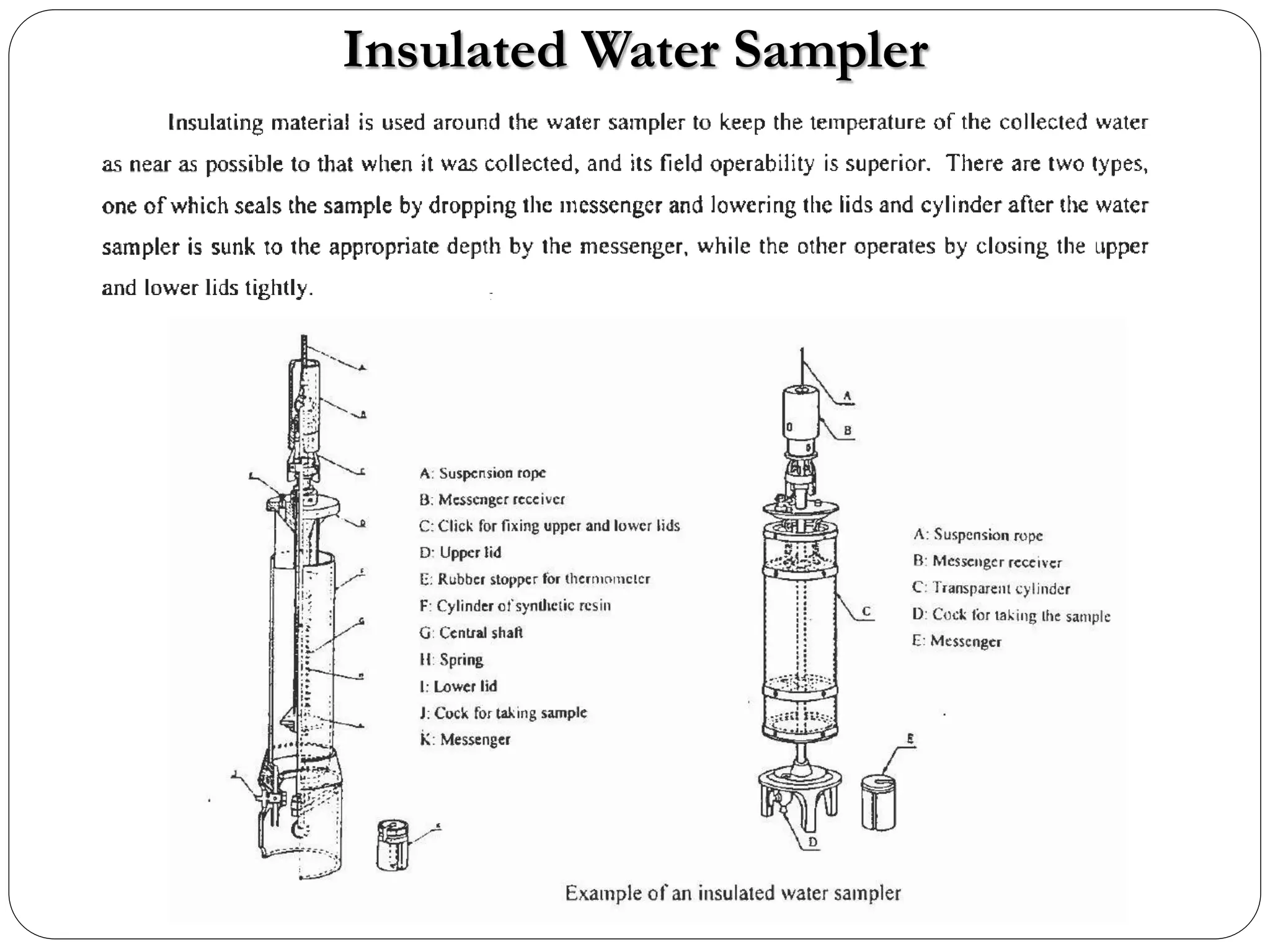 Water sampling methods and tools | PPTX