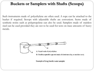 Water sampling methods and tools | PPTX
