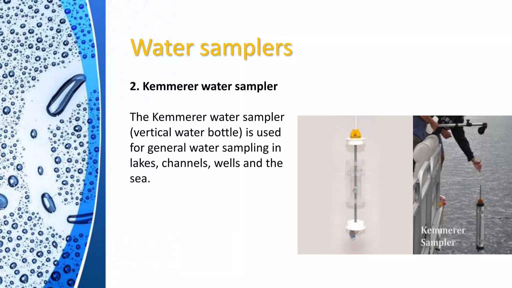 Water sampling ppt | PPTX
