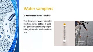 Water sampling ppt | PPTX