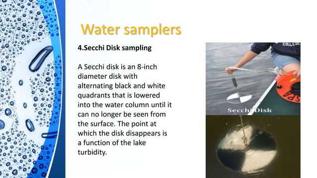 Water sampling ppt | PPTX