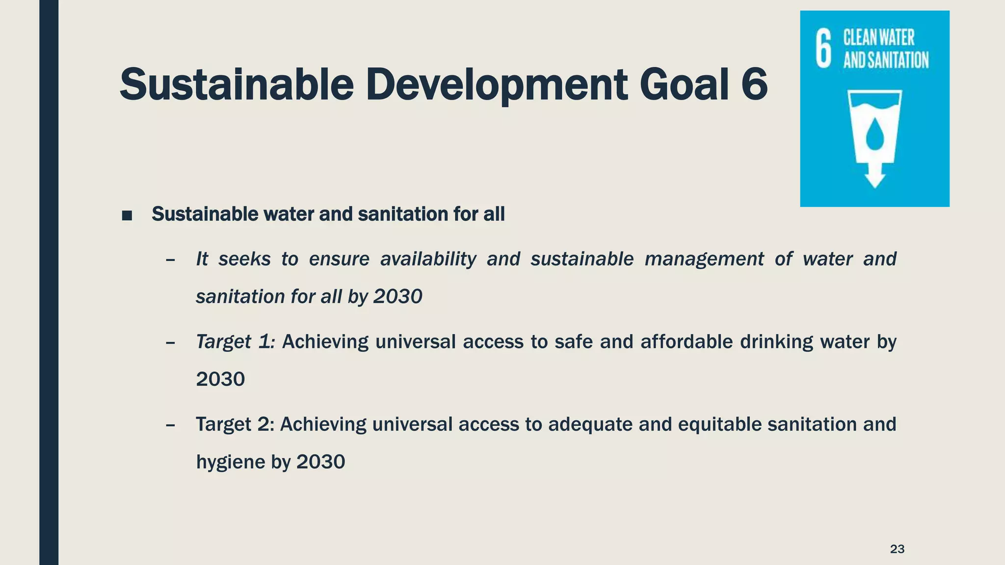 Water & sanitation | PPTX