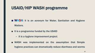 Water & sanitation | PPTX