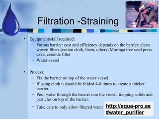 Water sanitation powerpoint aqua pro.ae