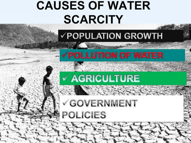 Water scarcity in india | PPT | Water Services | Home Utilities