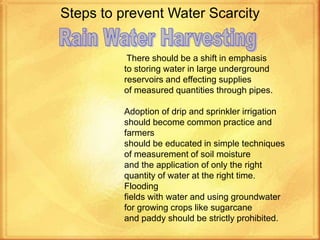 Water scarcity | PPT