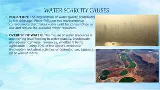 Water scarcity and its remedial measures | PPTX