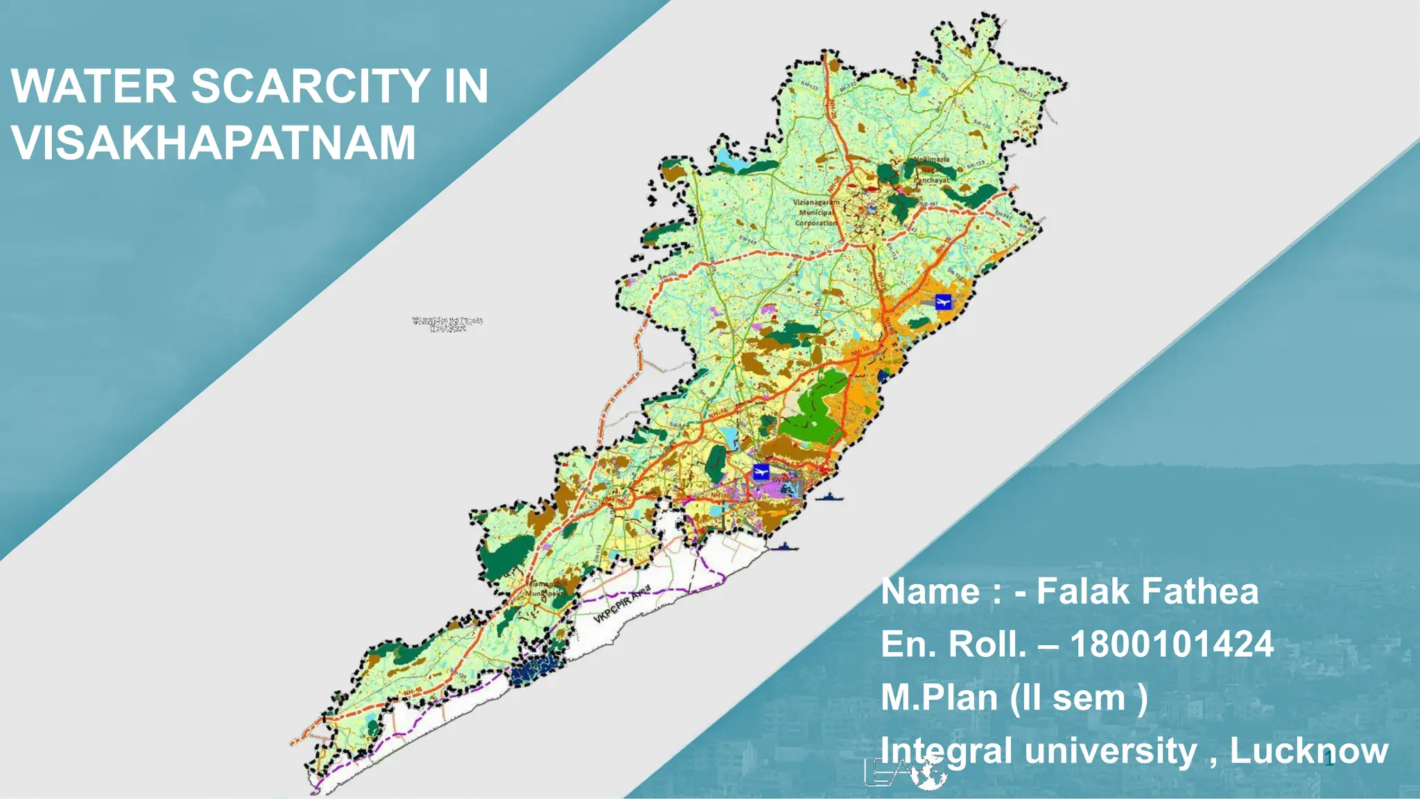 water scarcity.ppt of urban planning and design | PPTX