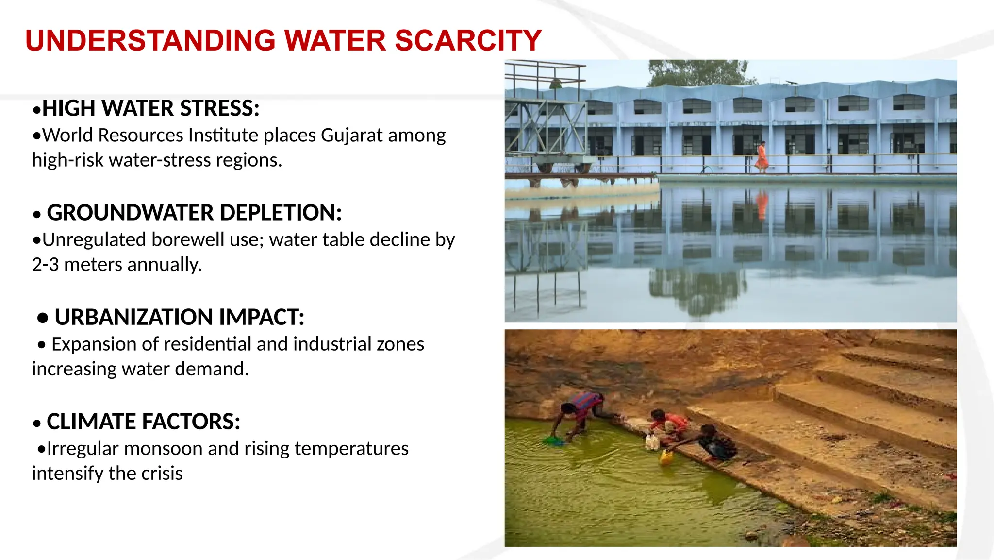water scarcity.ppt of urban planning and design | PPTX
