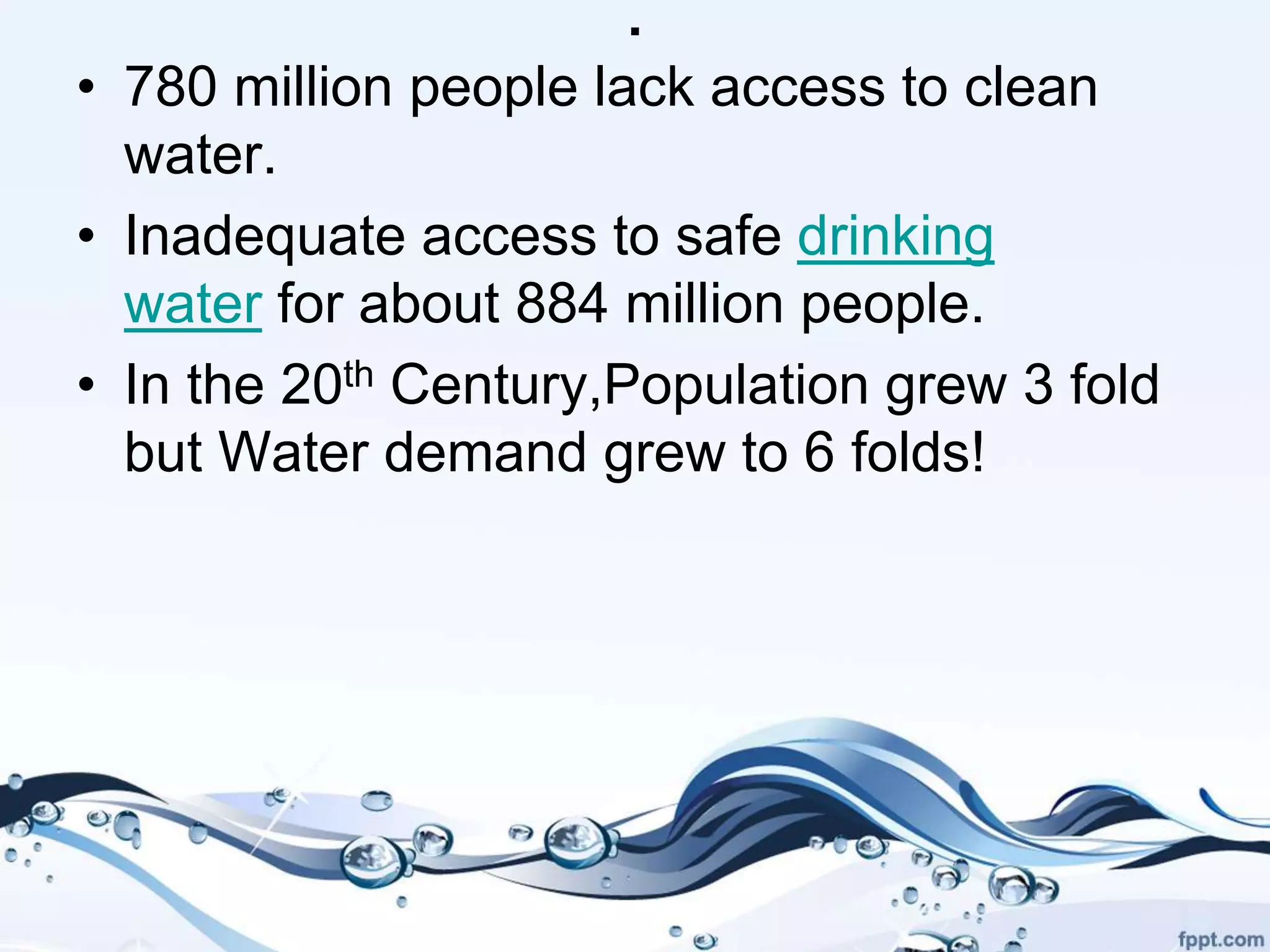 Water scarcity | PPTX