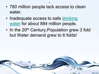 Water scarcity | PPTX