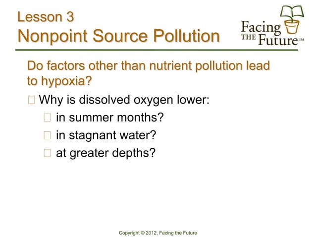 Water, Science, and Civics: Stormwater Pollution and Ecosystem Services ...