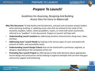 Prepare to Launch! Guidelines for Assessing, Designing, and Building ...