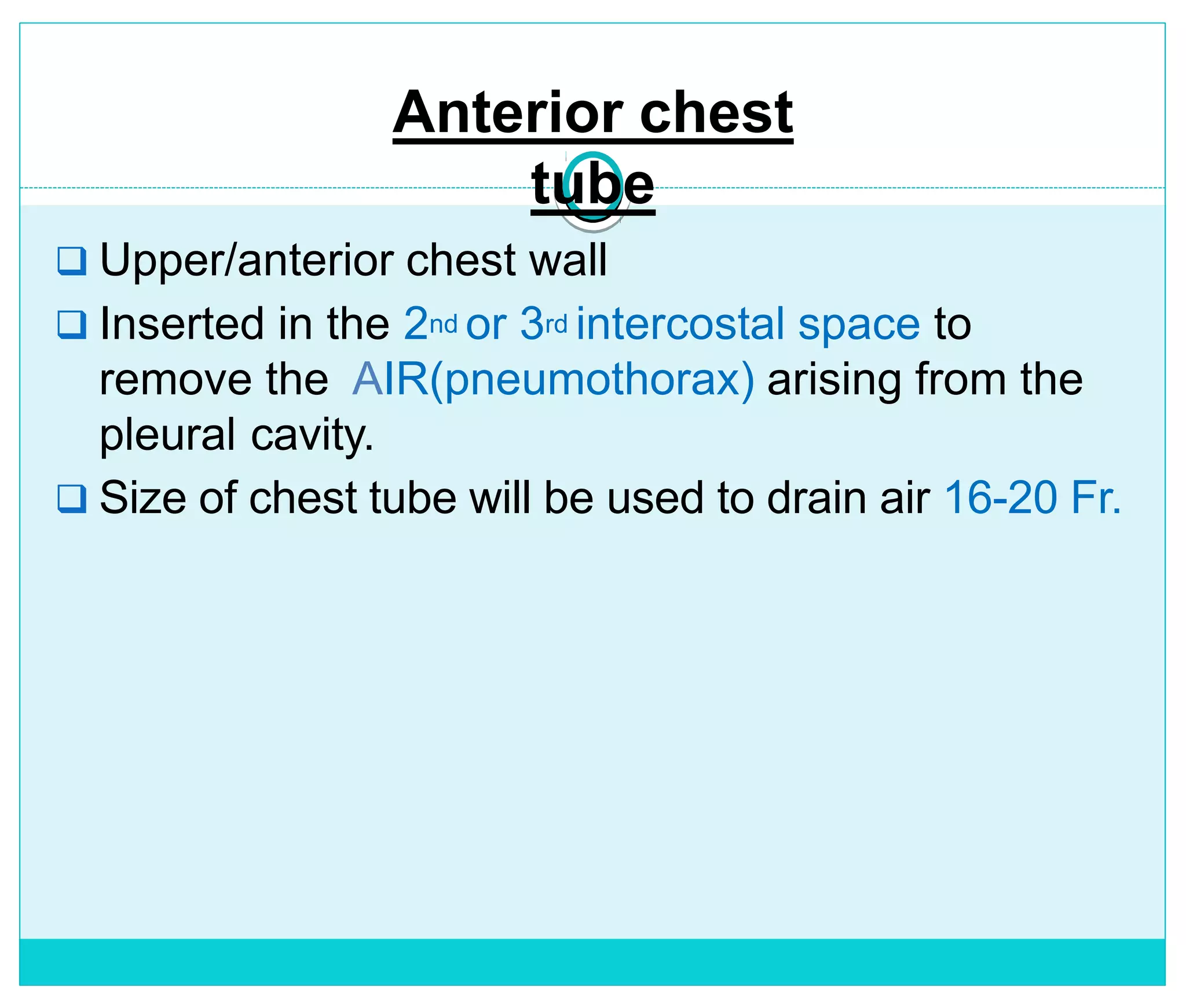 Water seal drainage | PPTX