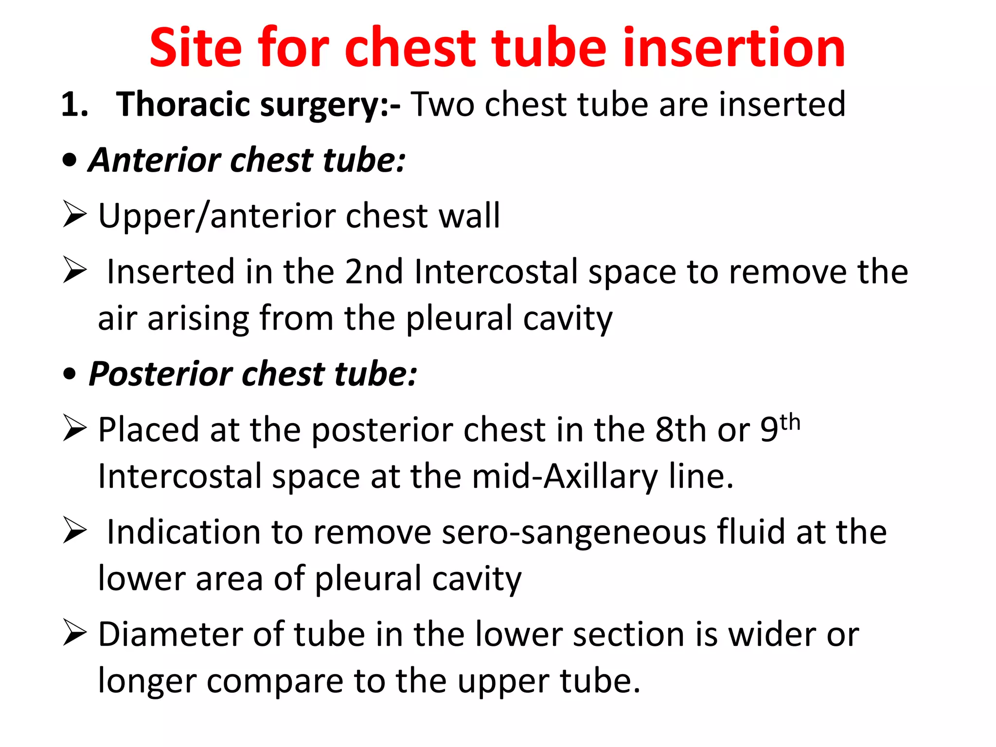 Water seal drainage ppt.pptx