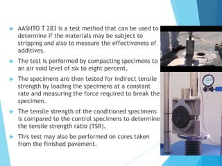 Water sensitivity test (tsr) | PPTX