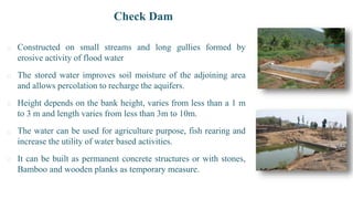 Watershed Management for Sustainable Development of Rainfed areas | PPTX