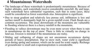 WATERSHED NOTES IN BOTH HYDROLOGY AND GEOMORPHOLOGY COURSES.pptx