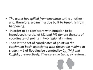 Watershed Algorithm for segmentation .pptx