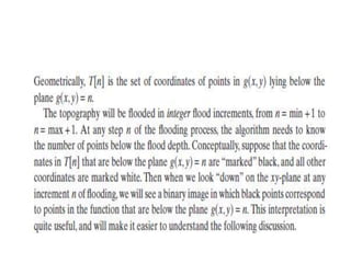 Watershed Algorithm for segmentation .pptx