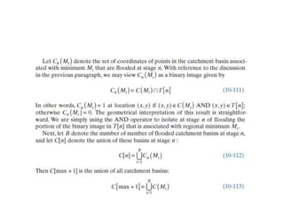 Watershed Algorithm for segmentation .pptx